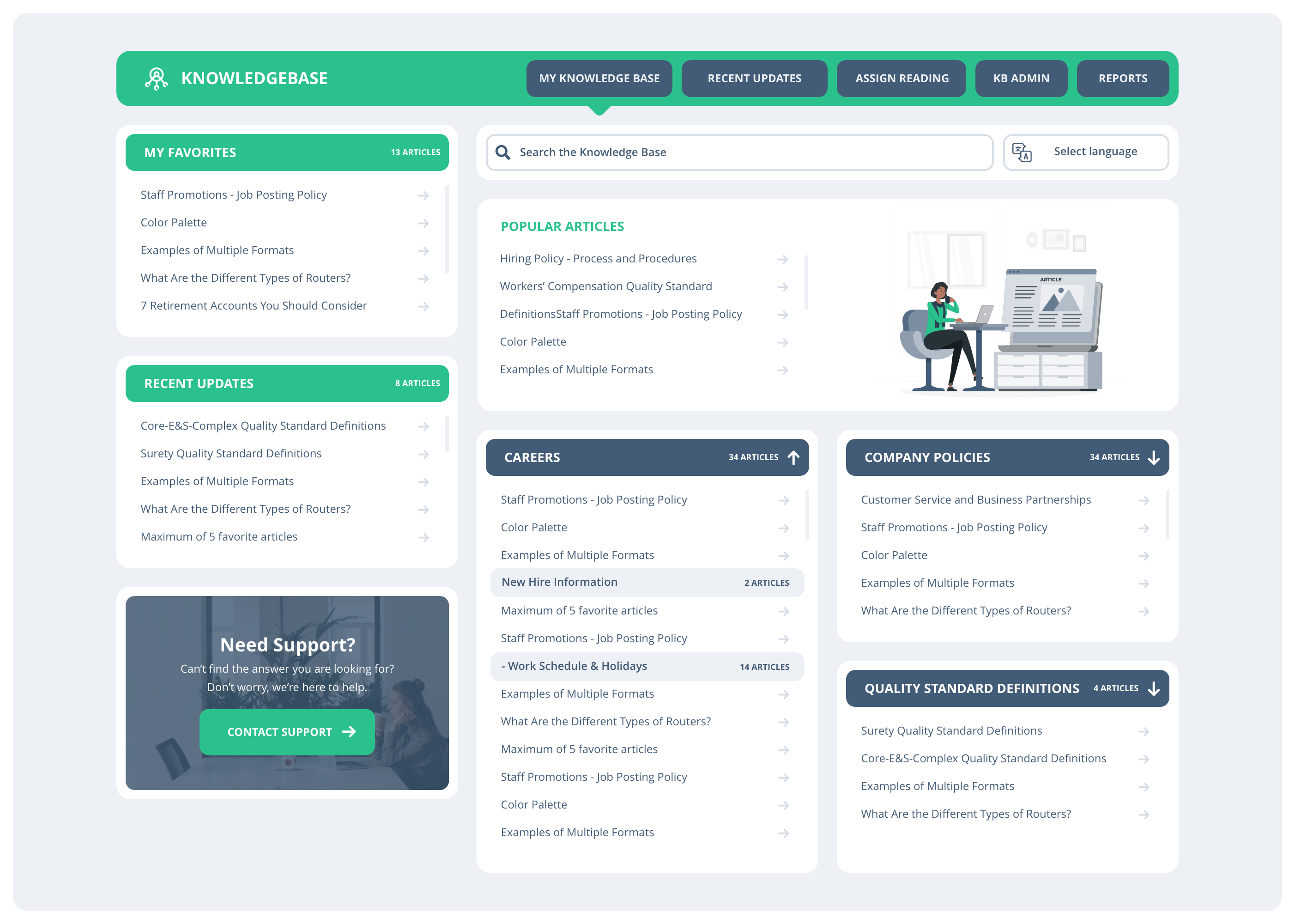 C2perform Knowledge Management